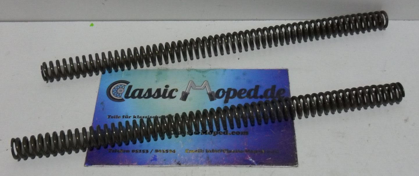 Hercules Supra 4 GP Disk Mokick Gabel Feder Satz Gabelfedern NEU ...