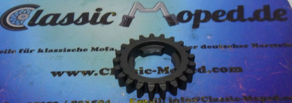 Sachs 50/3 50/4 Motor 3 Gang Getriebe Zahnrad 21 Zähne NEU – Classic-Moped